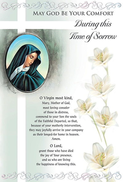 GENERAL SYMPATHY GREETING CARD | Greetings of Faith